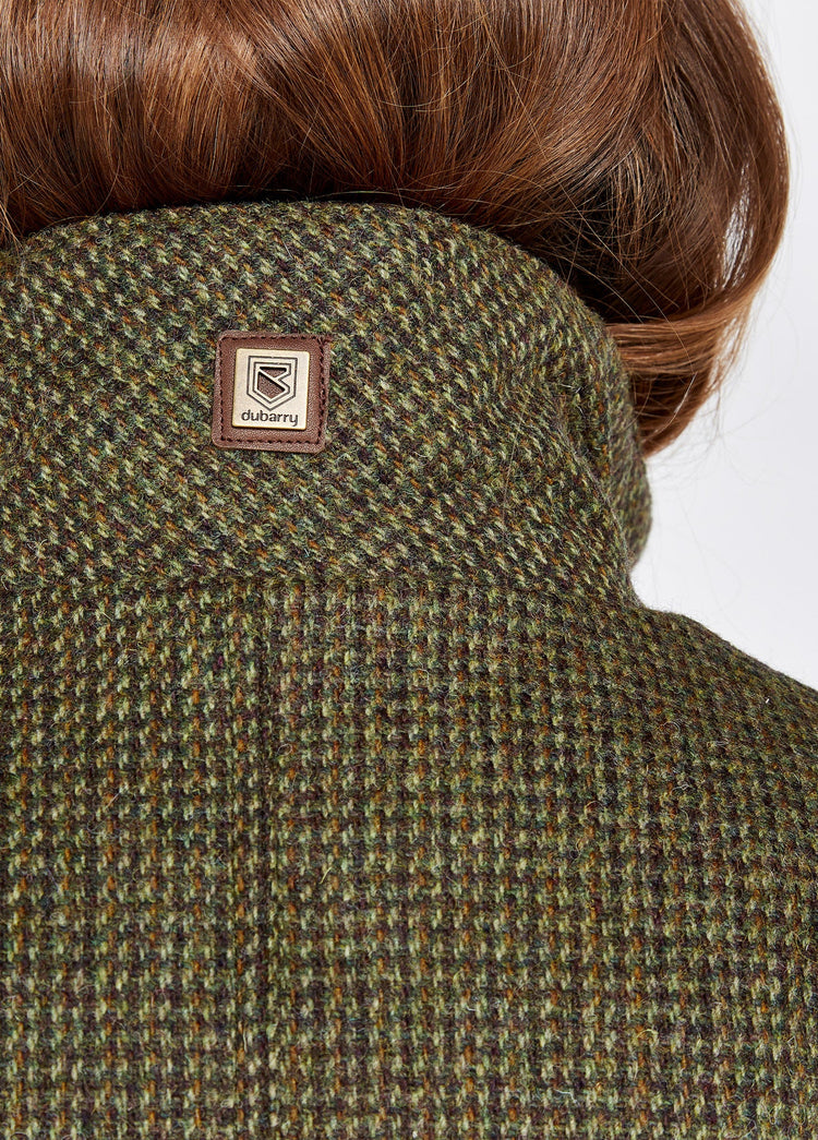 Ballynahinch Ladies' Tweed Field Coat - Heath